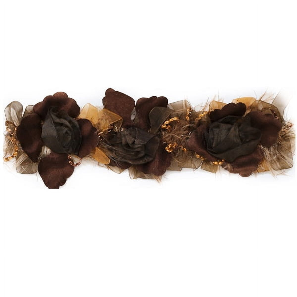 Expo Int'l 10 yards of Macey Stretch Flower Trim - Walmart.com