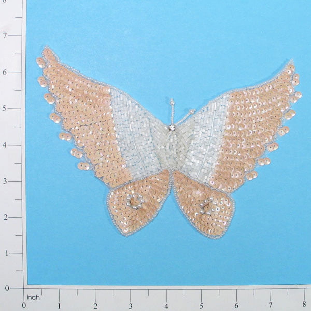 Expo Int'l Elegant Butterfly Sequin Applique/Patch - Walmart.com