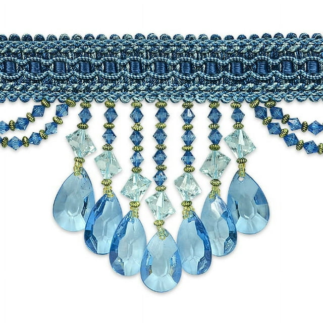 Expo Int'l Isabella Scalloped Bead Fringe Trim by the yard - Walmart.com