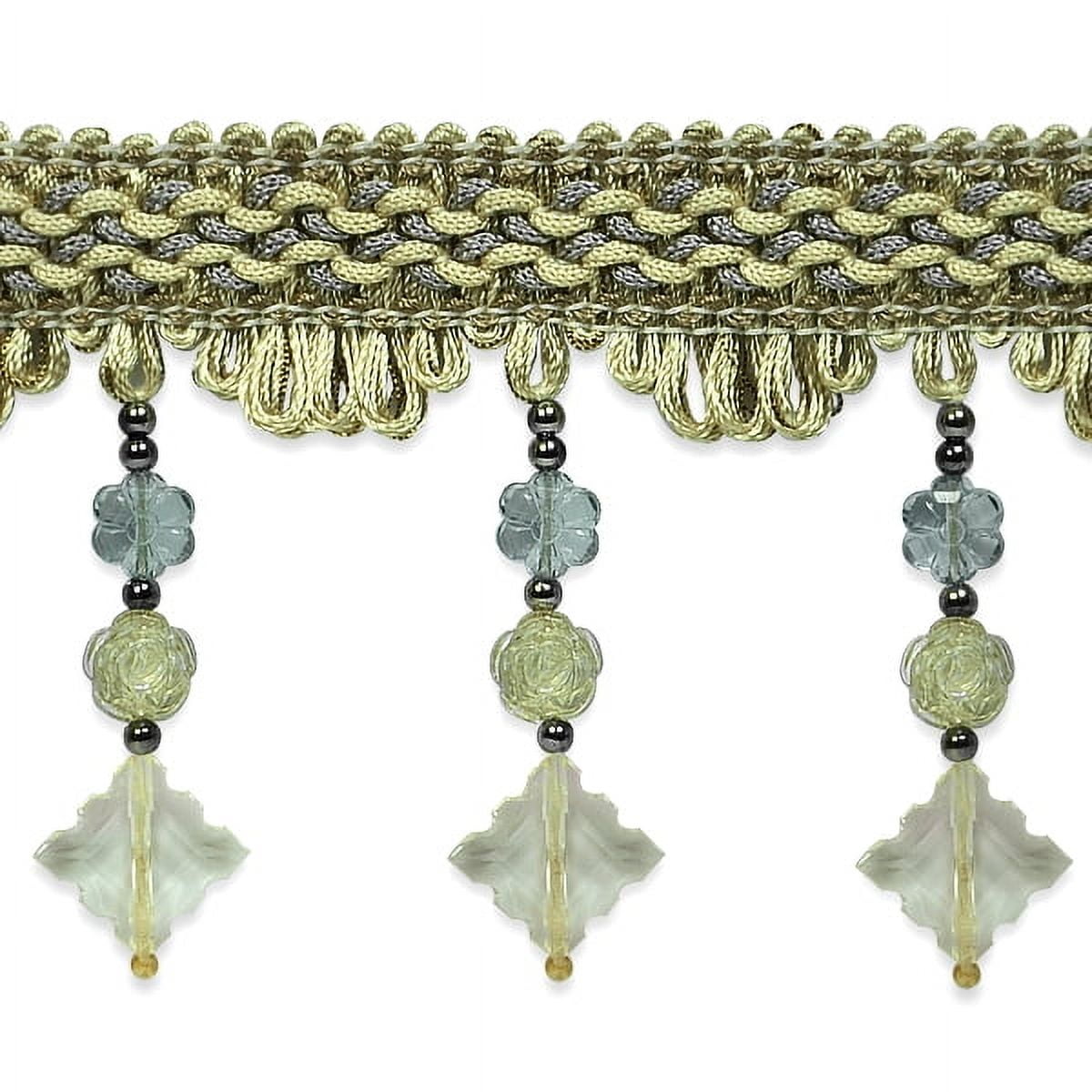 Expo Int'l Jaina Bead Fringe Trim by the yard (Sold by the Yard ...