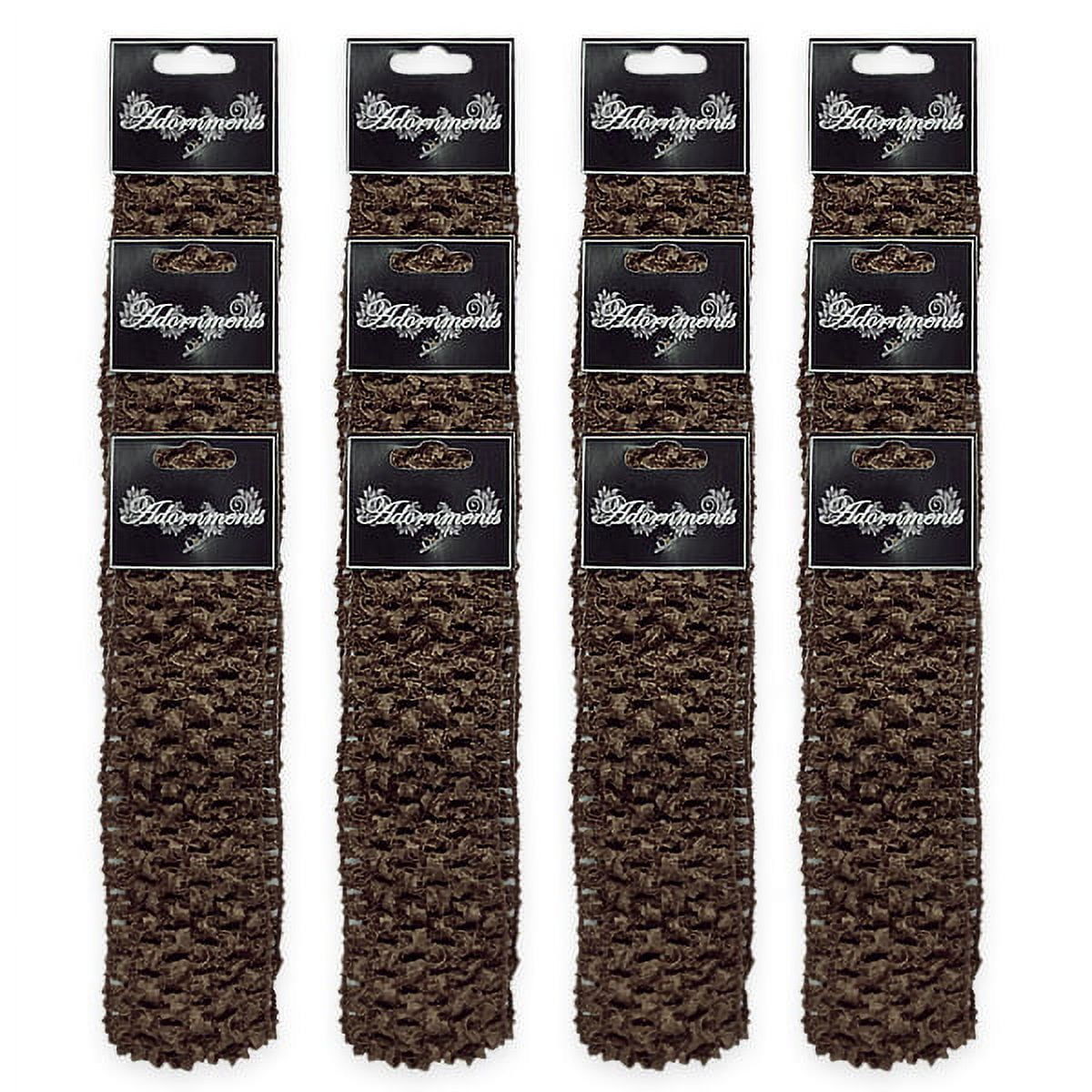 Pack of 12 Crochet Stretch Headbands - Walmart Business Supplies