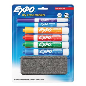 EXPO Wet Erase Markers, Assorted, Fine and Ultra-Fine Tips, 16 Count ...