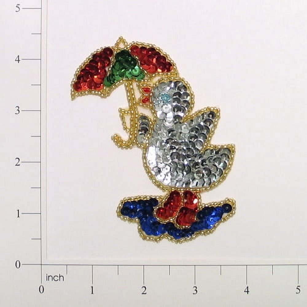 Pack of 2 Baby Chick Sequin Applique - Walmart.com