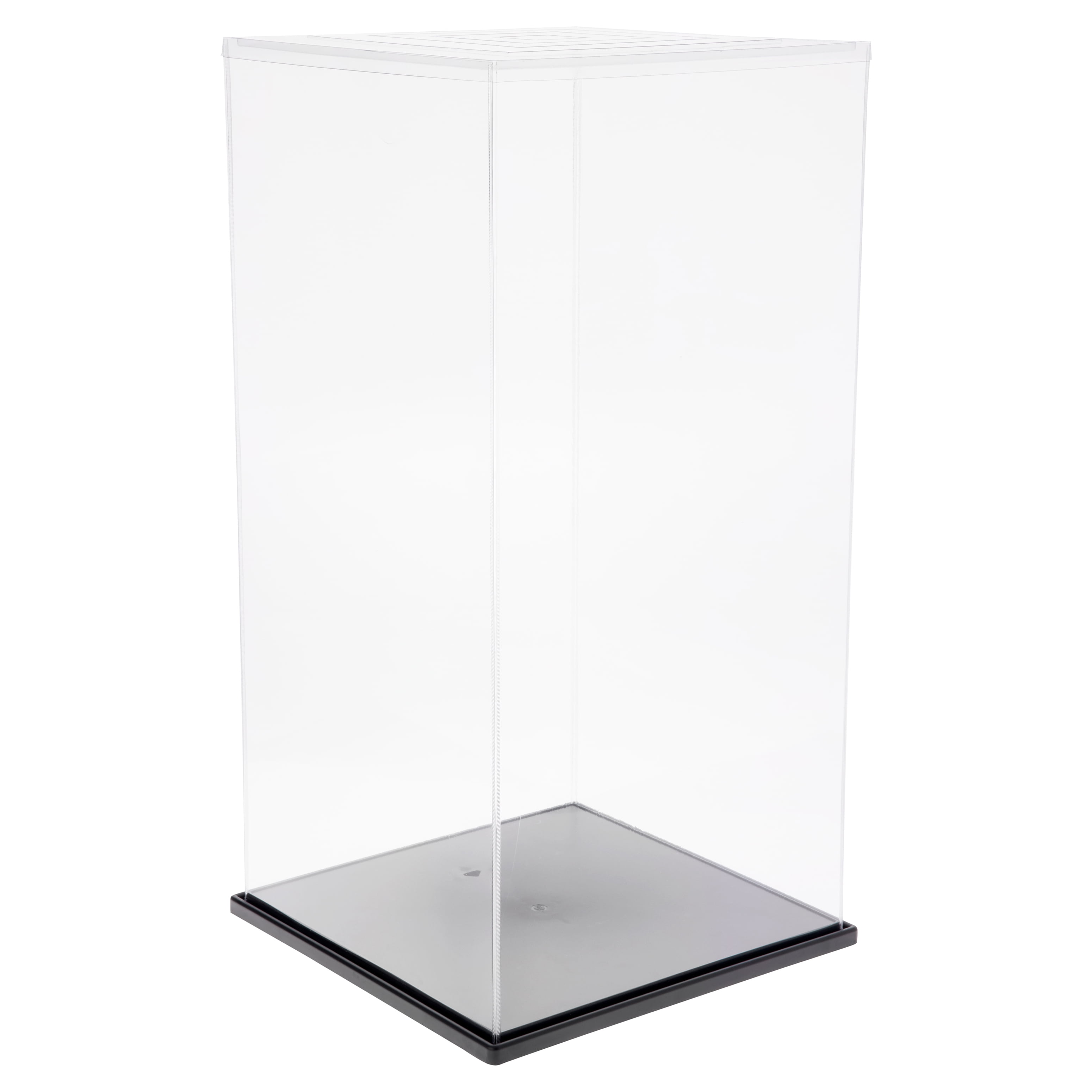 ExpoCase Plastic Folding Doll Display Cover with Storage, 14.75" W x 14 ...