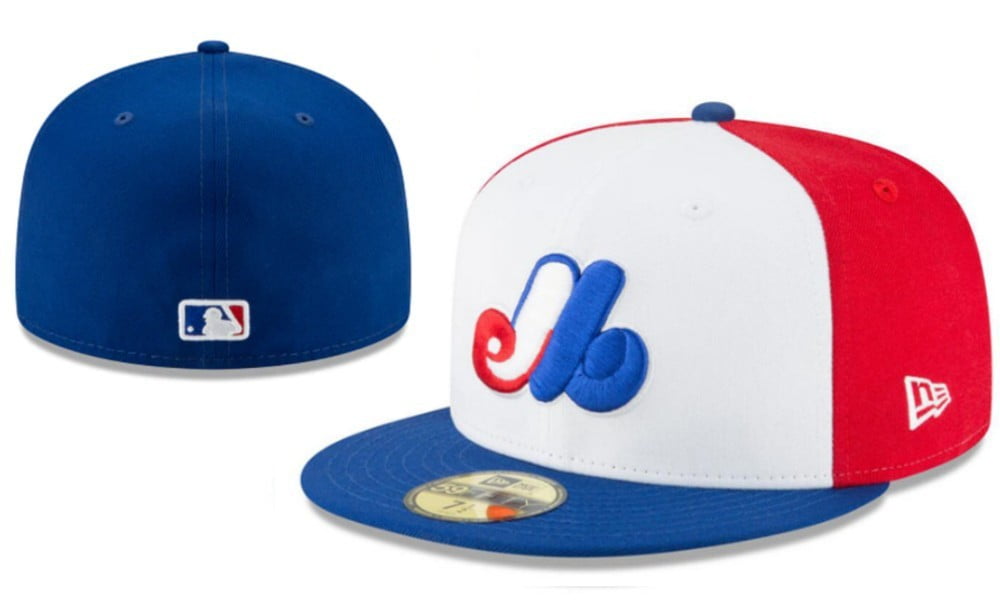Expos baseball cap flat brim embroidered cap baseball cap size cap men ...
