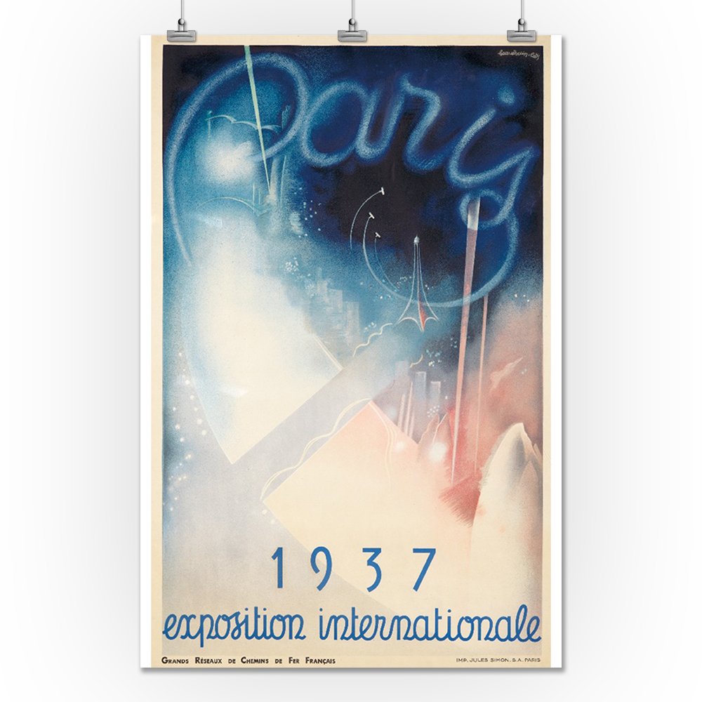 Exposition Internationale Vintage Poster (artist: Beaudoin, Eugene ...