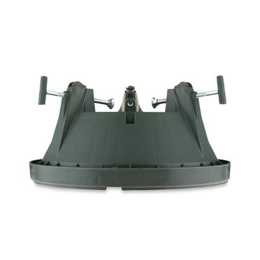 Tree Nest Large Rustic Christmas Tree Stand For Real Trees, White ...