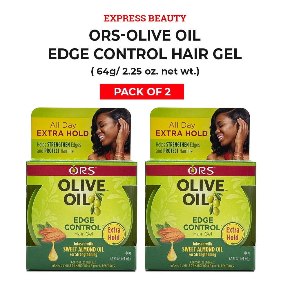 Express Beauty Edge Control ORS Olive Oil Edge Control Hair Gel All Day ...