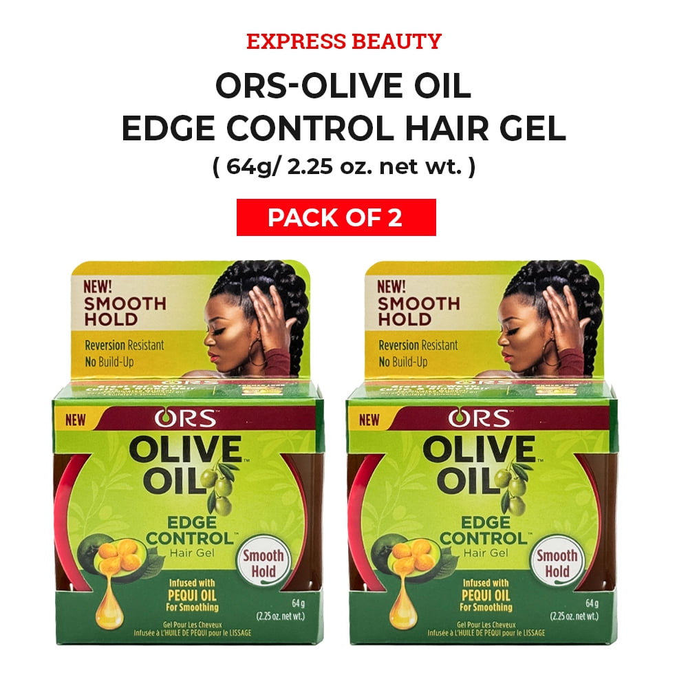 Express Beauty Edge Control ORS Olive Oil Edge Control Hair Gel Smooth ...