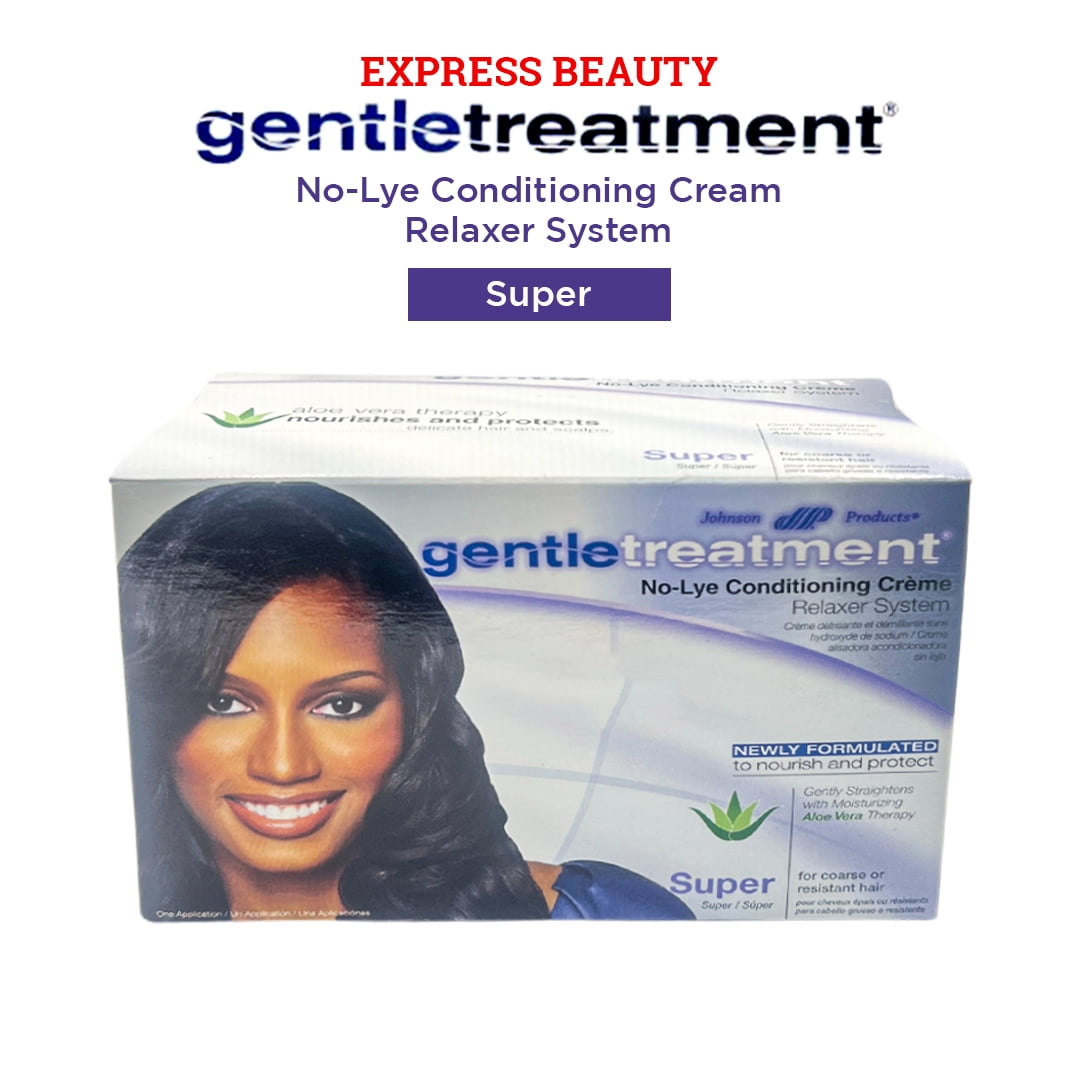 Express Beauty Gentle Treatment No-Lye Conditioning Creme Relaxer ...
