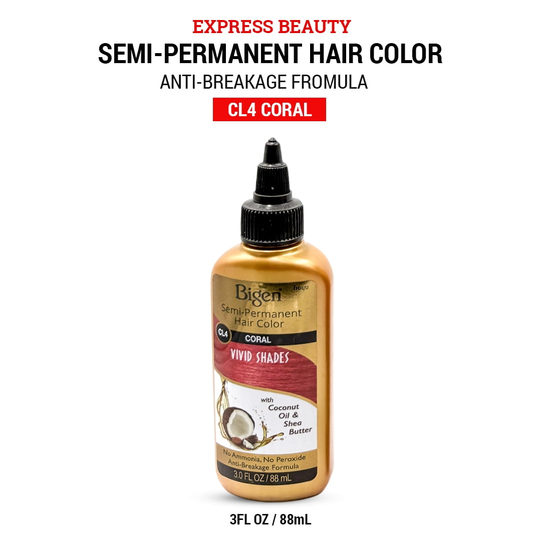 Express Beauty Hair Color Bigen Designer Series Vivid Shades Semi ...