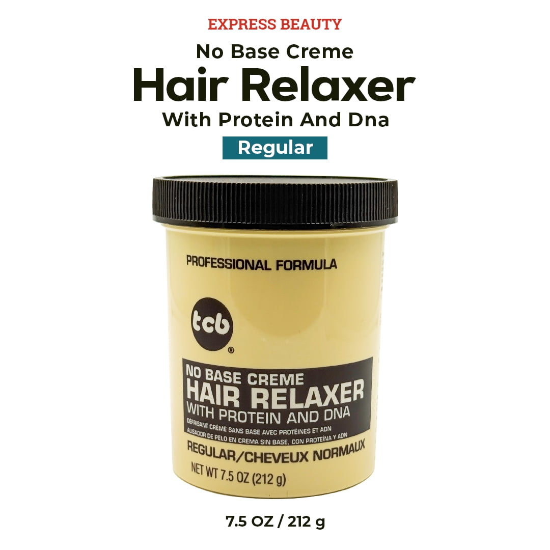 Express Beauty Hair Relaxer TCB No Base Creme Hair Relaxer with Protein ...