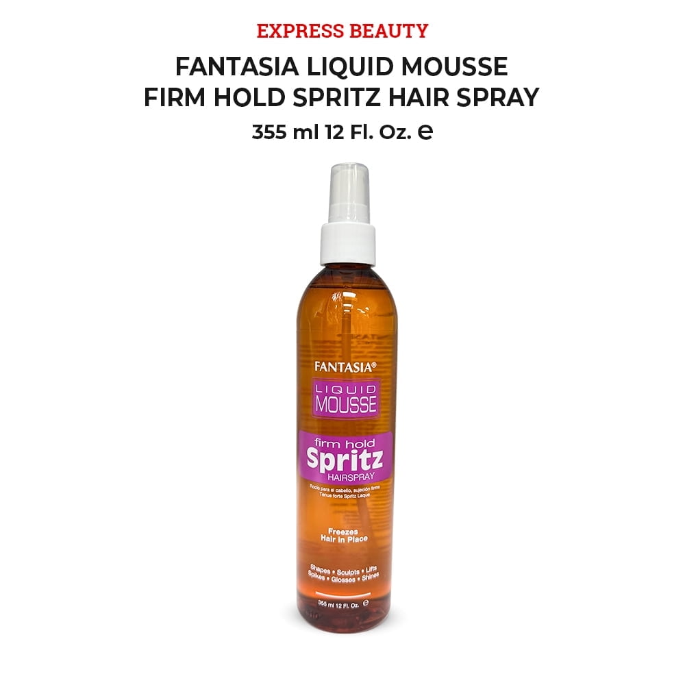Express Beauty Liquid Mousse Fantasia Liquid Mousse Firm Hold Spritz ...