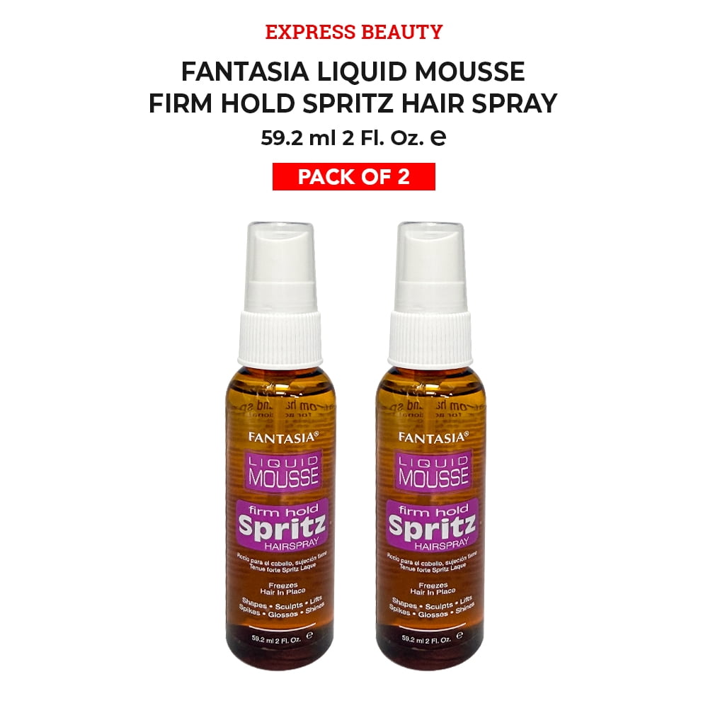 Express Beauty Liquid Mousse Fantasia Liquid Mousse Firm Hold Spritz ...