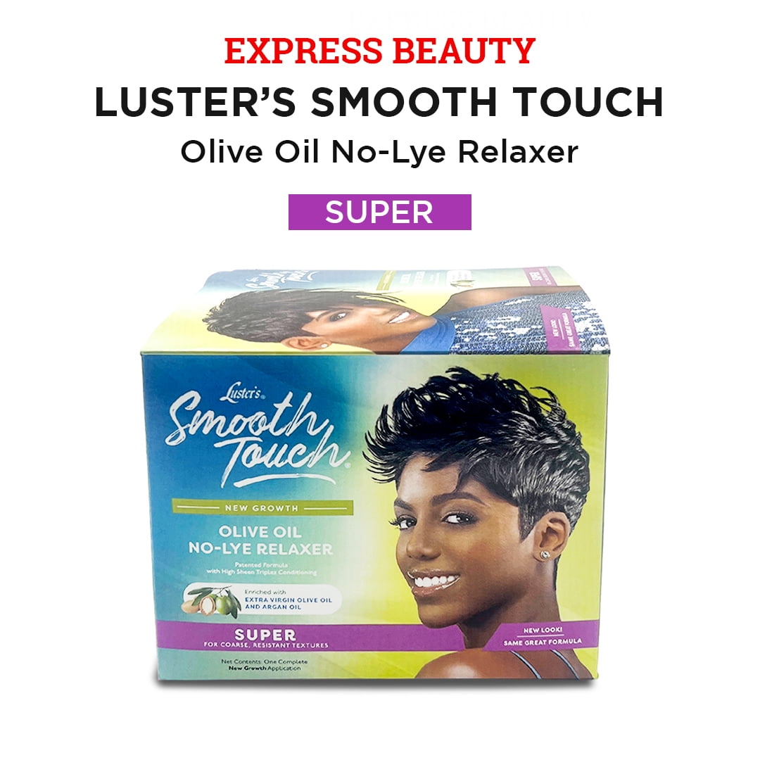 Express Beauty Luster's Smooth Touch Olive Oil No-Lye Relaxer (Super ...