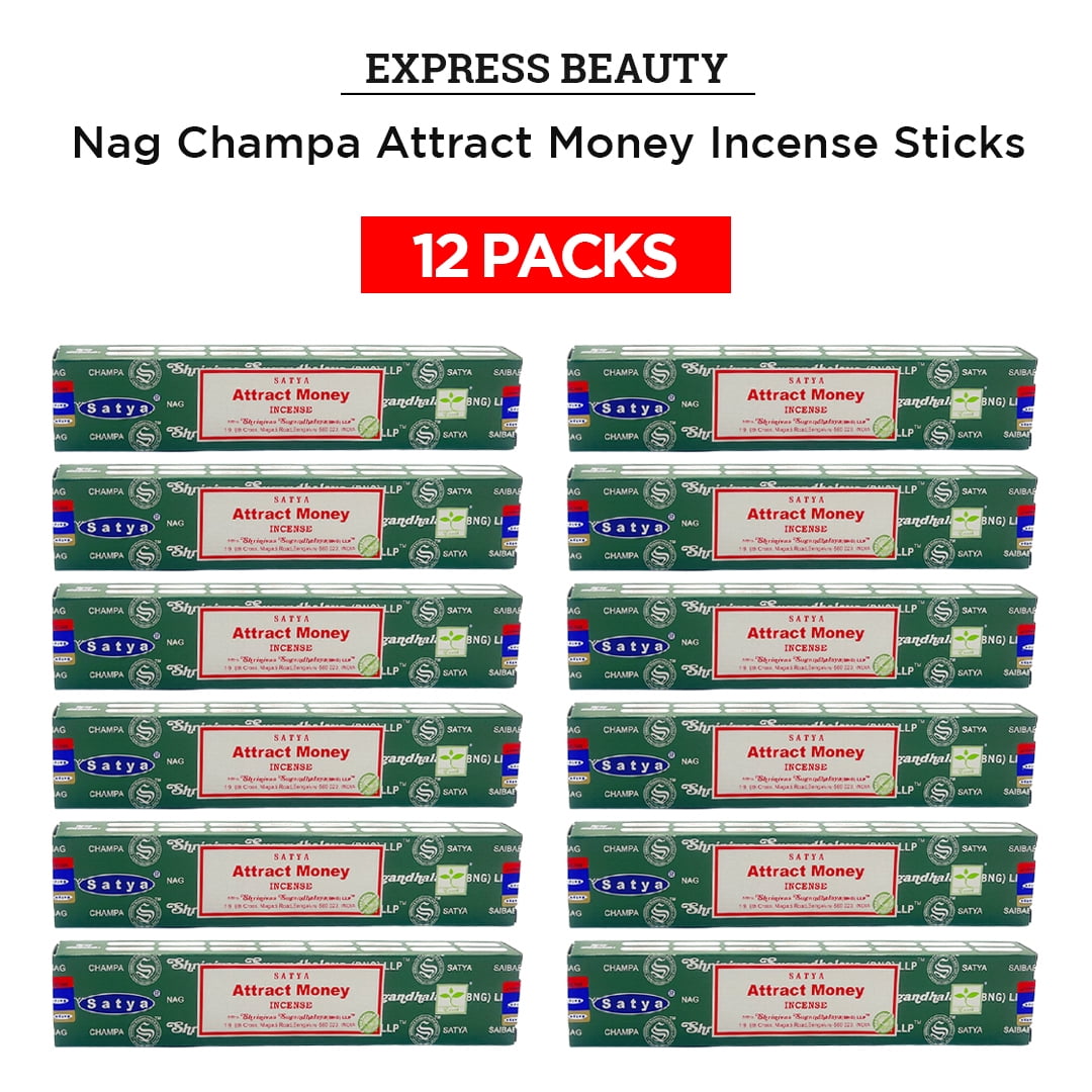 Express Beauty Nag Champa Attract Money Incense Sticks, Authentic ...