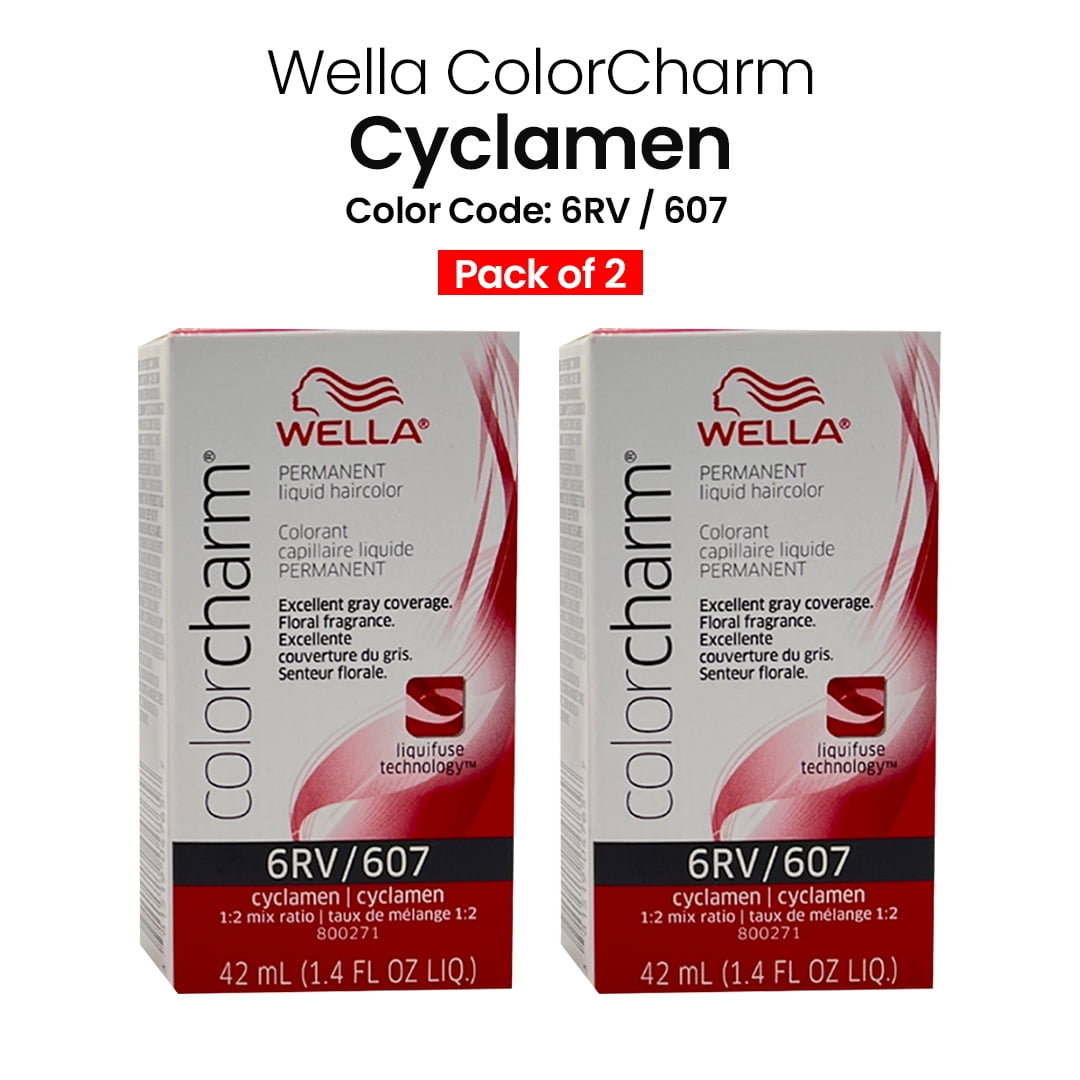 Express Beauty Permanent Hair Color Wella ColorCharm Permanent Liquid ...