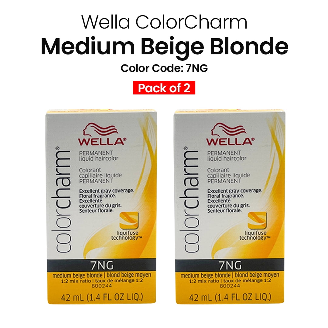 Express Beauty Permanent Hair Color Wella ColorCharm Permanent Liquid ...