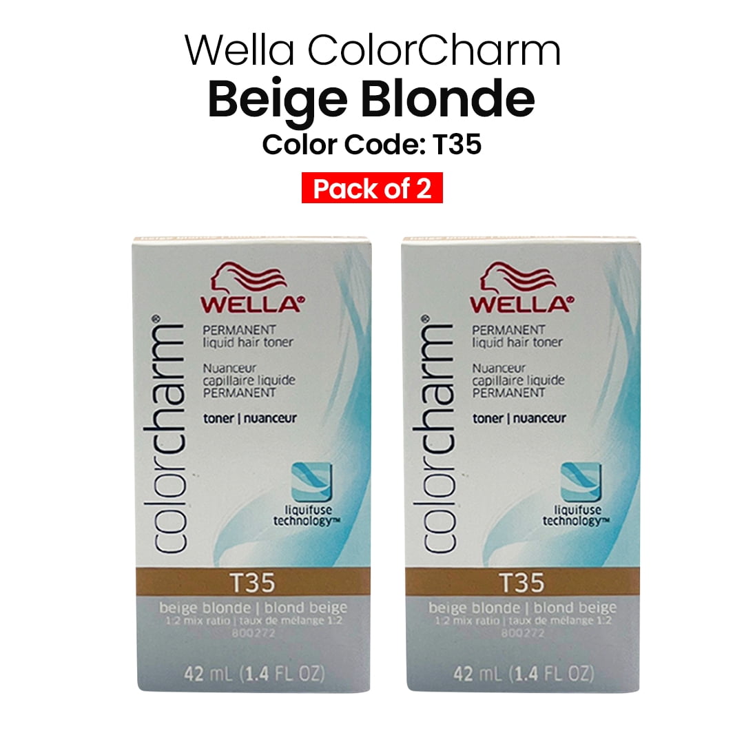 Express Beauty Permanent Hair Color Wella ColorCharm Permanent Liquid ...