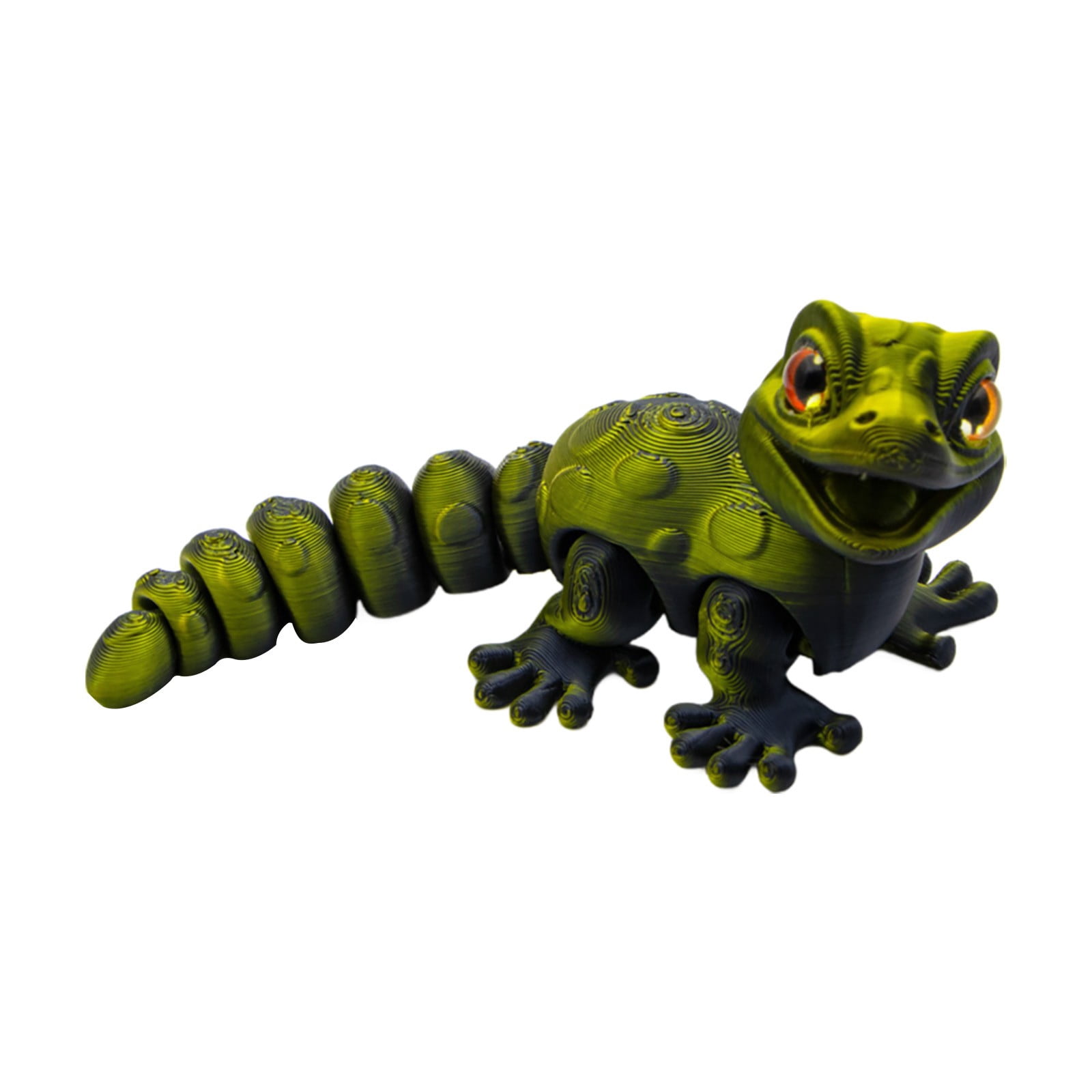 Express Delivery 3D Printing with Simulation Mini Gecko Multi Color ...