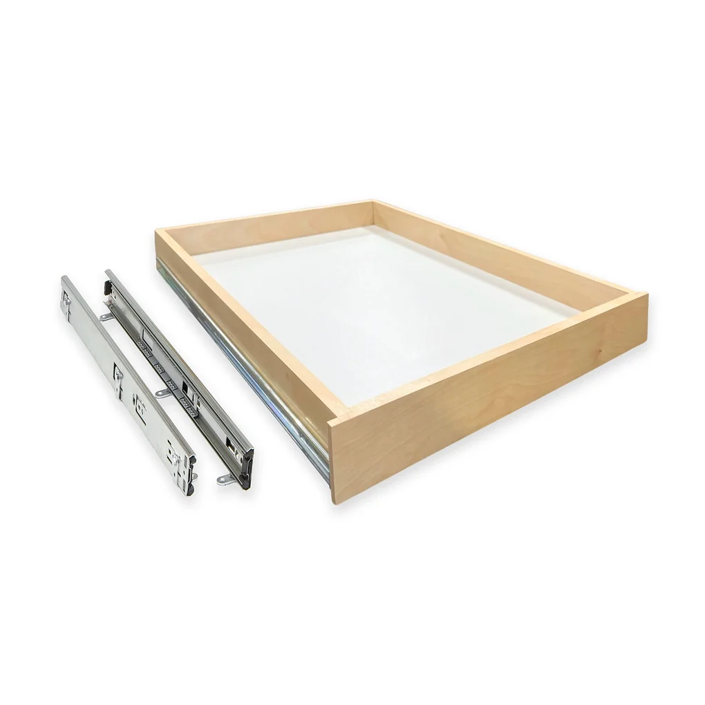 Express Essentials Ready-To-Ship Full Extention Birch Slide-Out Shelf ...
