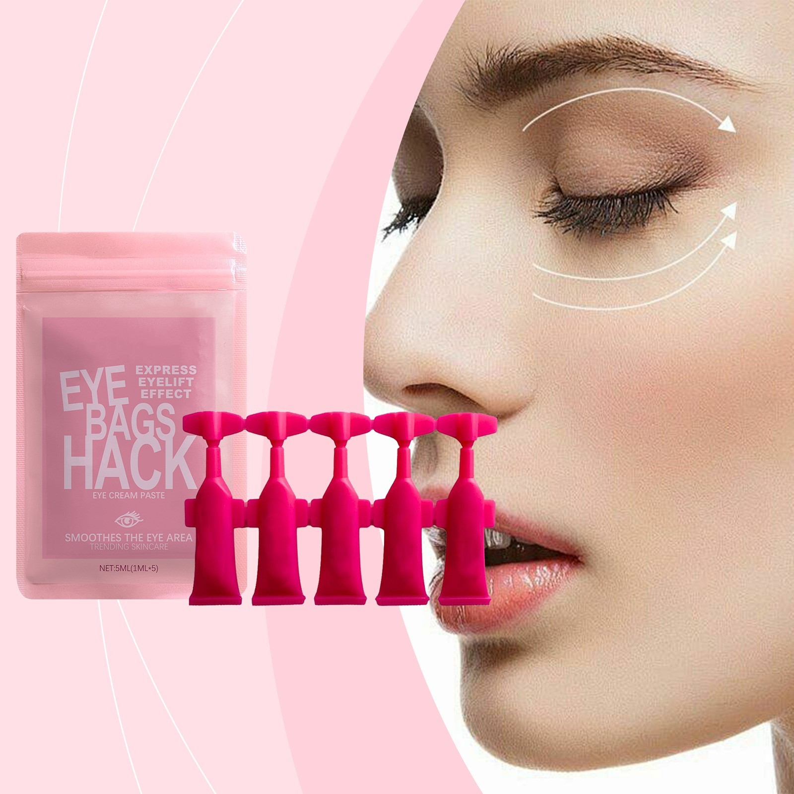 Express Eyelift Effect Against Bags & Visibly Smooth Eyes In 2 Minutes ...