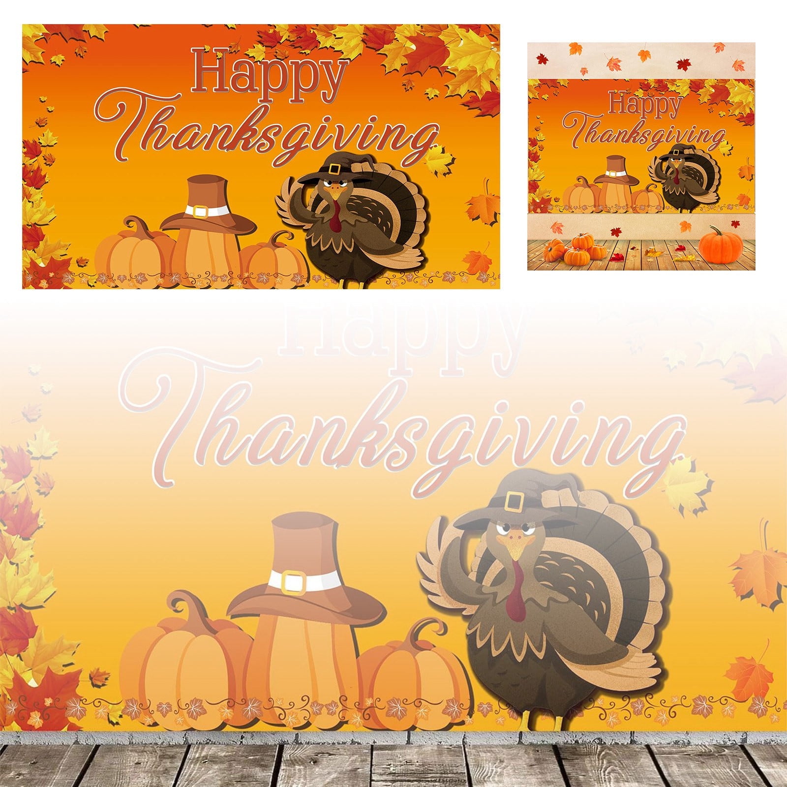Express Gratitude With Festive Garage Banners: For Thanksgiving Decor ...