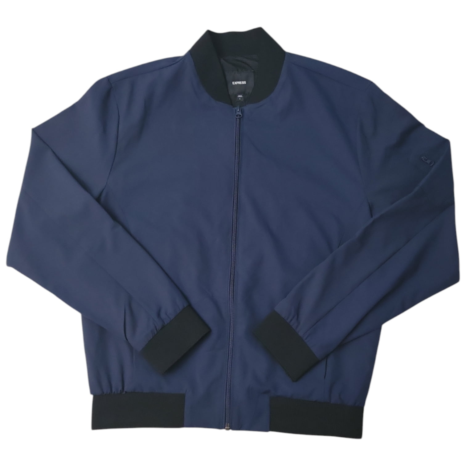 Express Men's Lightweight Long Sleeve Full Zip Bomber Jacket, EX006027 ...
