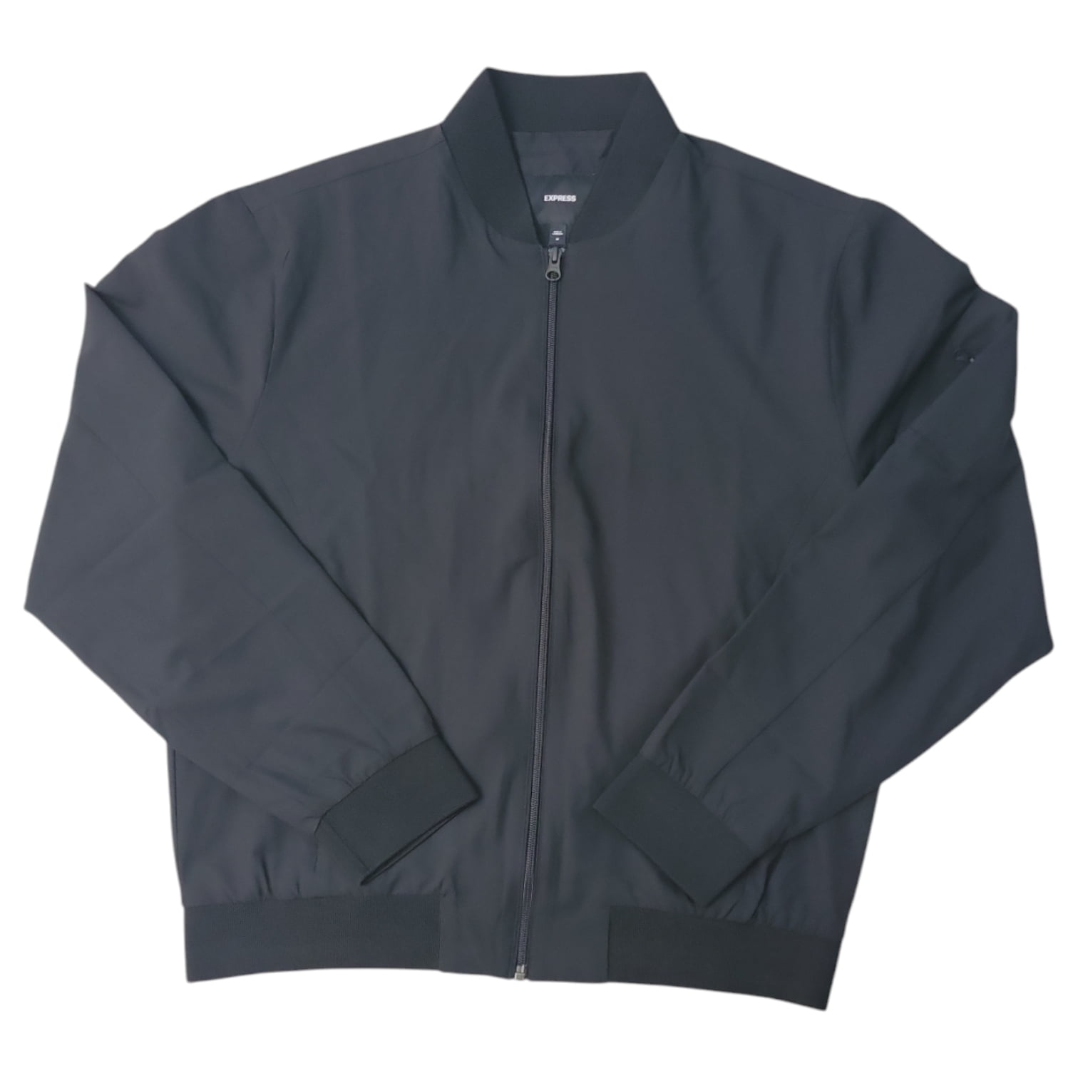 Express Men's Lightweight Long Sleeve Full Zip Bomber Jacket, EX006027 ...