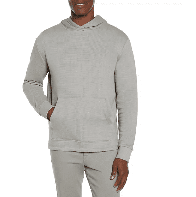 Express Men's Textured Hoodie Drizzle Medium - Walmart.com