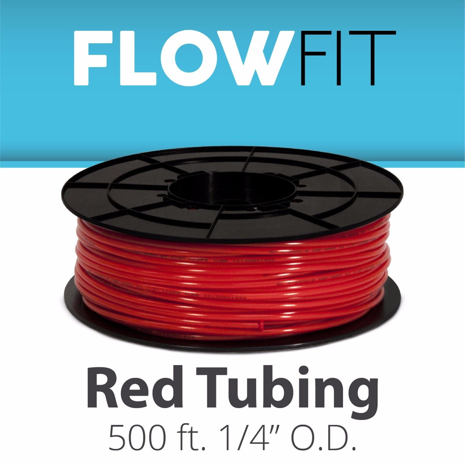 Express Water 1/4” Quarter Inch Red PE Tubing Reverse Osmosis RO System ...