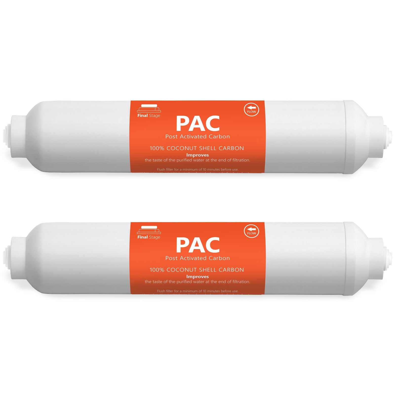 Express Water – 2 Pack Post Activated Carbon PAC Water Filter ...