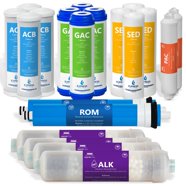 APEC High Capacity Replacement Pre-Filter Set with Carbon Cartridge for ...