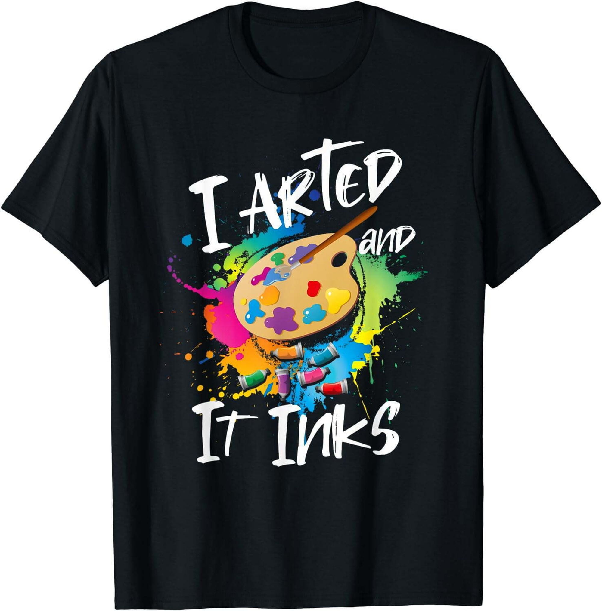 Express Your Creativity with this Funny 'I Arted' Kids T-Shirt ...