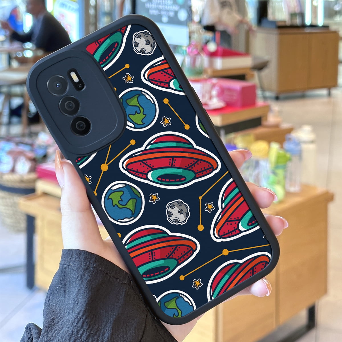 Express Your Personality with this Vibrant and Playful Art Print Phone ...