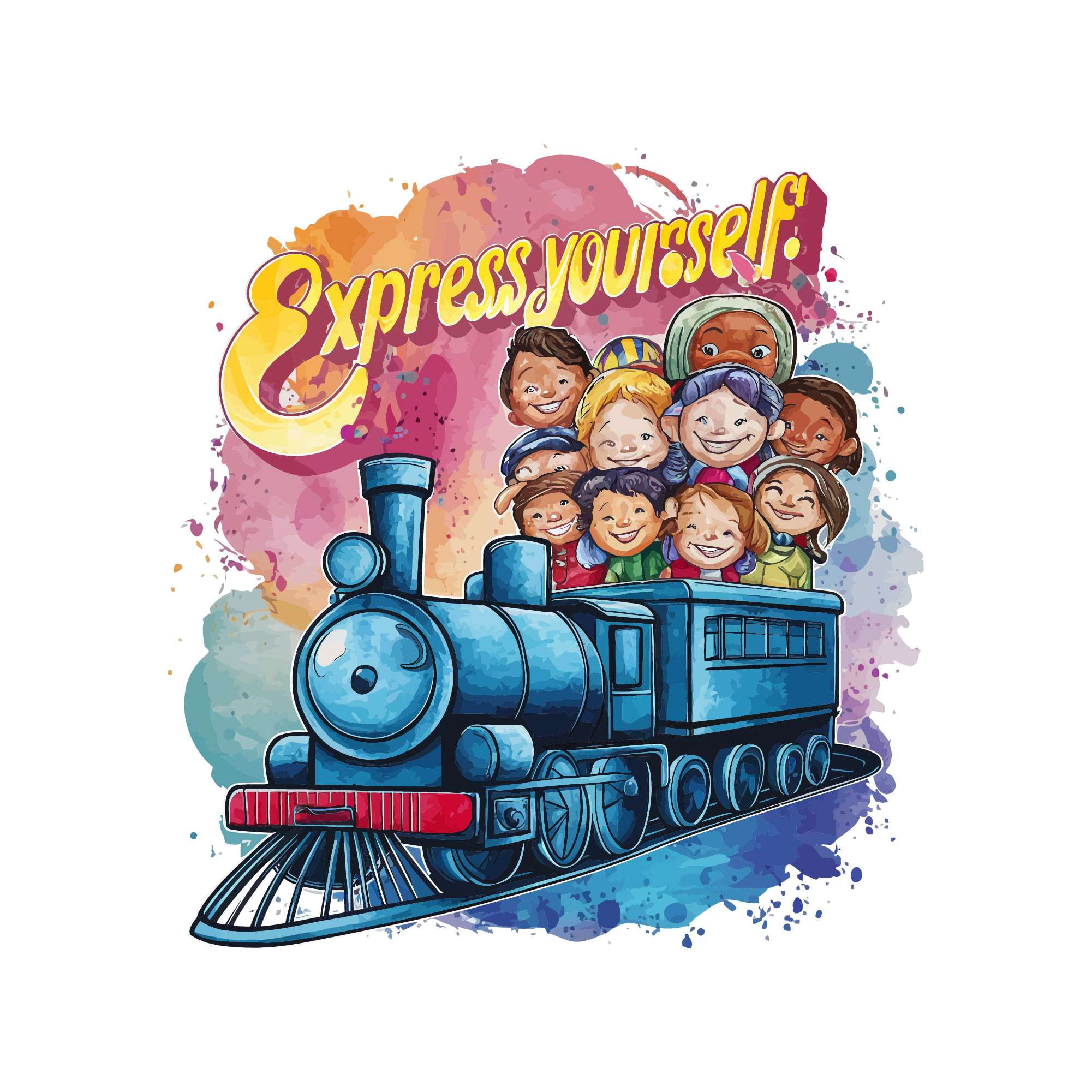 Express Yourself Creative Authentic Unique Individual Daycare Wall Art ...