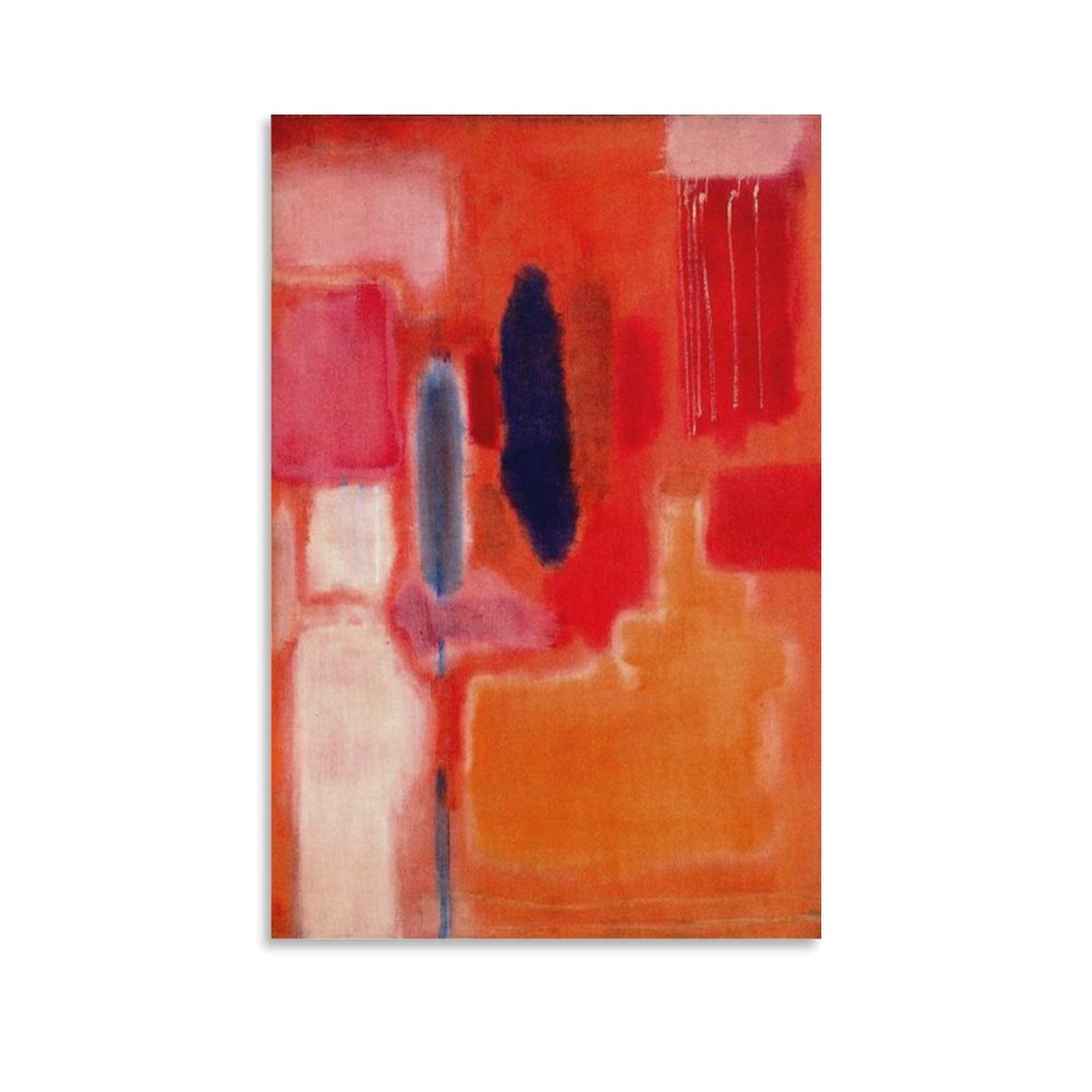 Expressionism Print 1948 by Mark Rothko Print Photo Art Painting Canvas ...