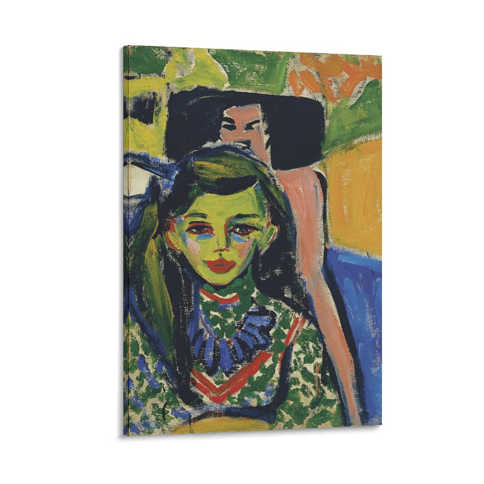 Expressionist Painters Ernst Ludwig Kirchner Francis Poster Canvas Wall ...