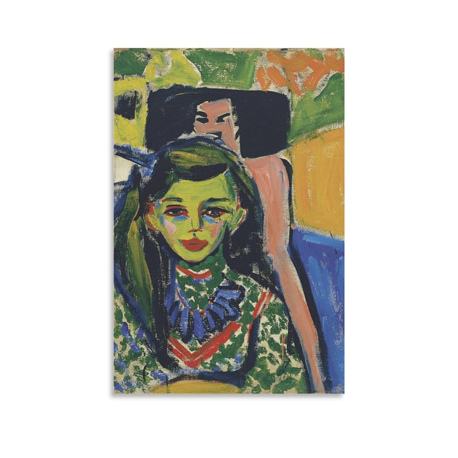 Expressionist Painters Ernst Ludwig Kirchner Francis Poster Room ...