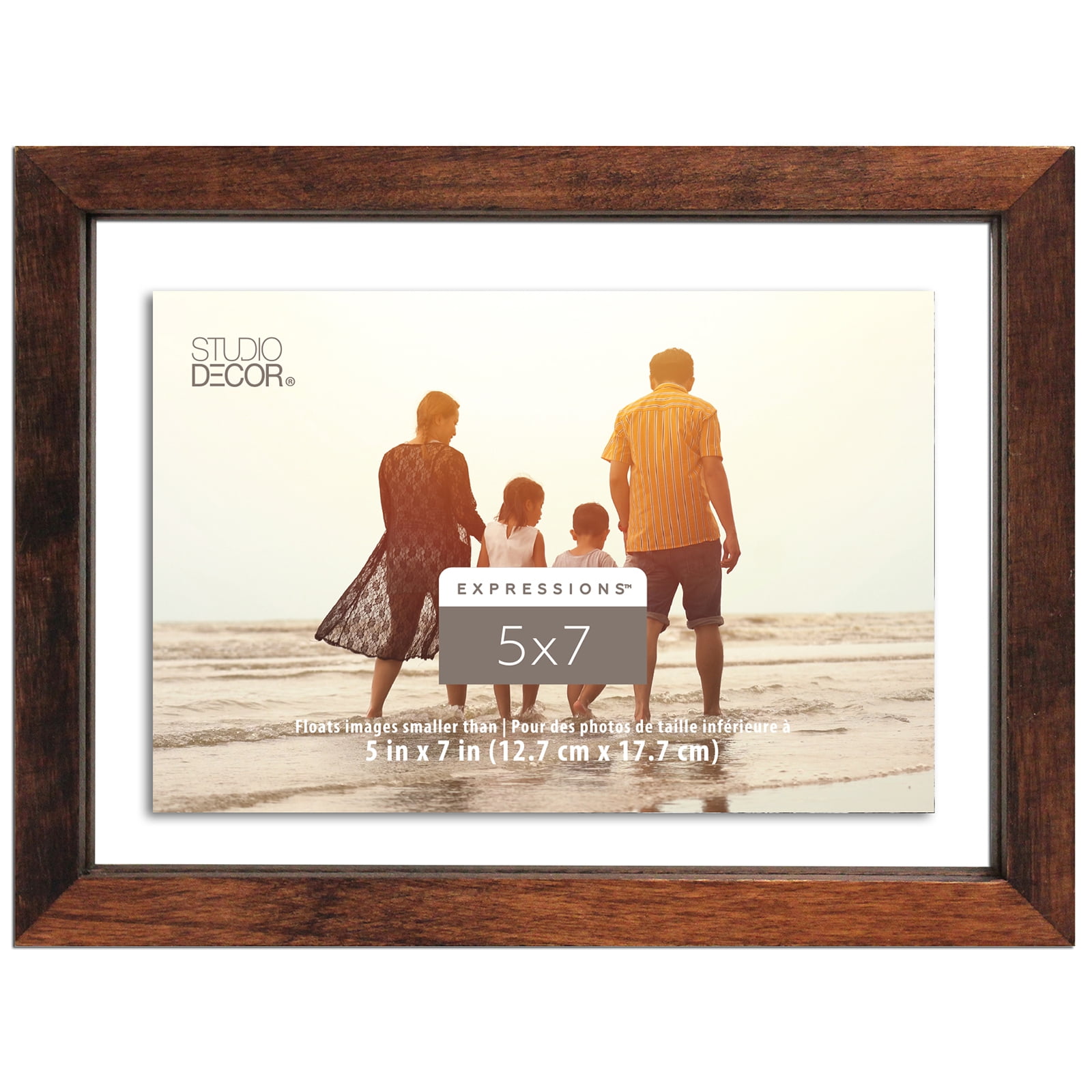 Expressions™ 5" x 7" Natural Wood Float Frame by Studio Décor ...
