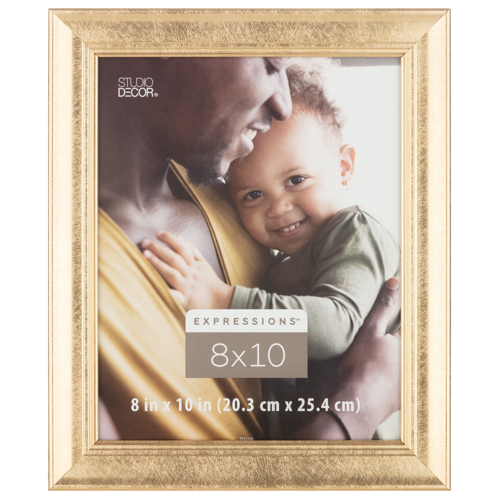 Expressions 8" x 10" Gold Scoop Frame by Studio Decor - Walmart.com
