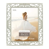 Studio Decor Expressions Silver Scroll Jeweled Frame - Walmart.com