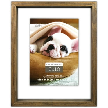 Afuly Floating Frame 8x10, Wooden Picture Frames Double Glass Set of 2 ...