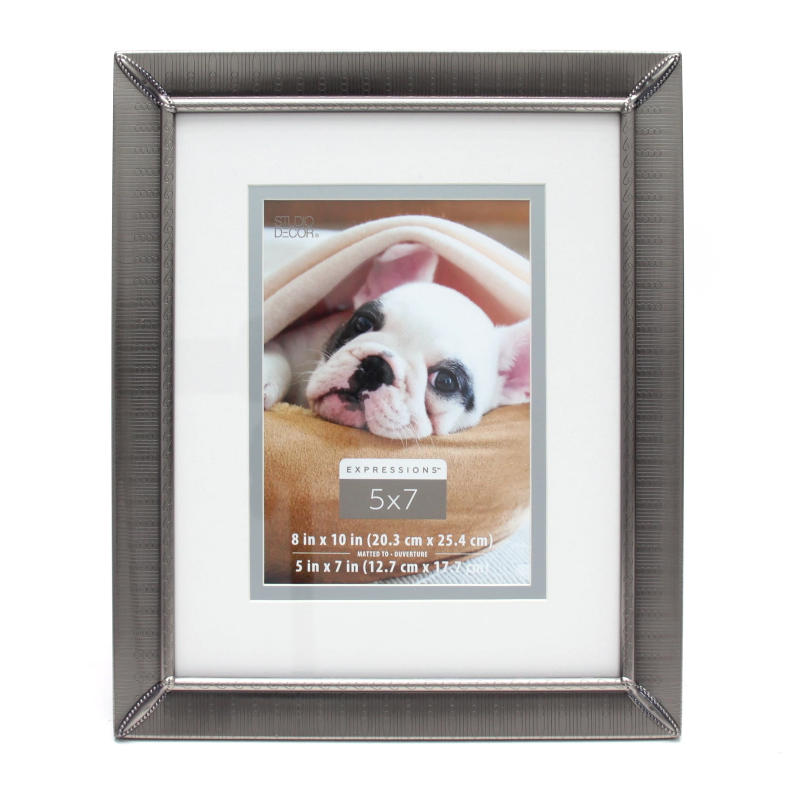 Expressions™ Etched Pewter Frame with Double Mat by Studio Décor ...