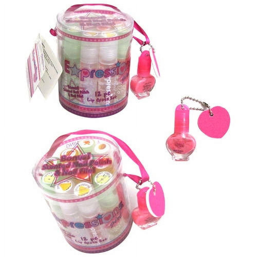 Expressions Flavored Lip Gloss Set, 12 pc - Walmart.com