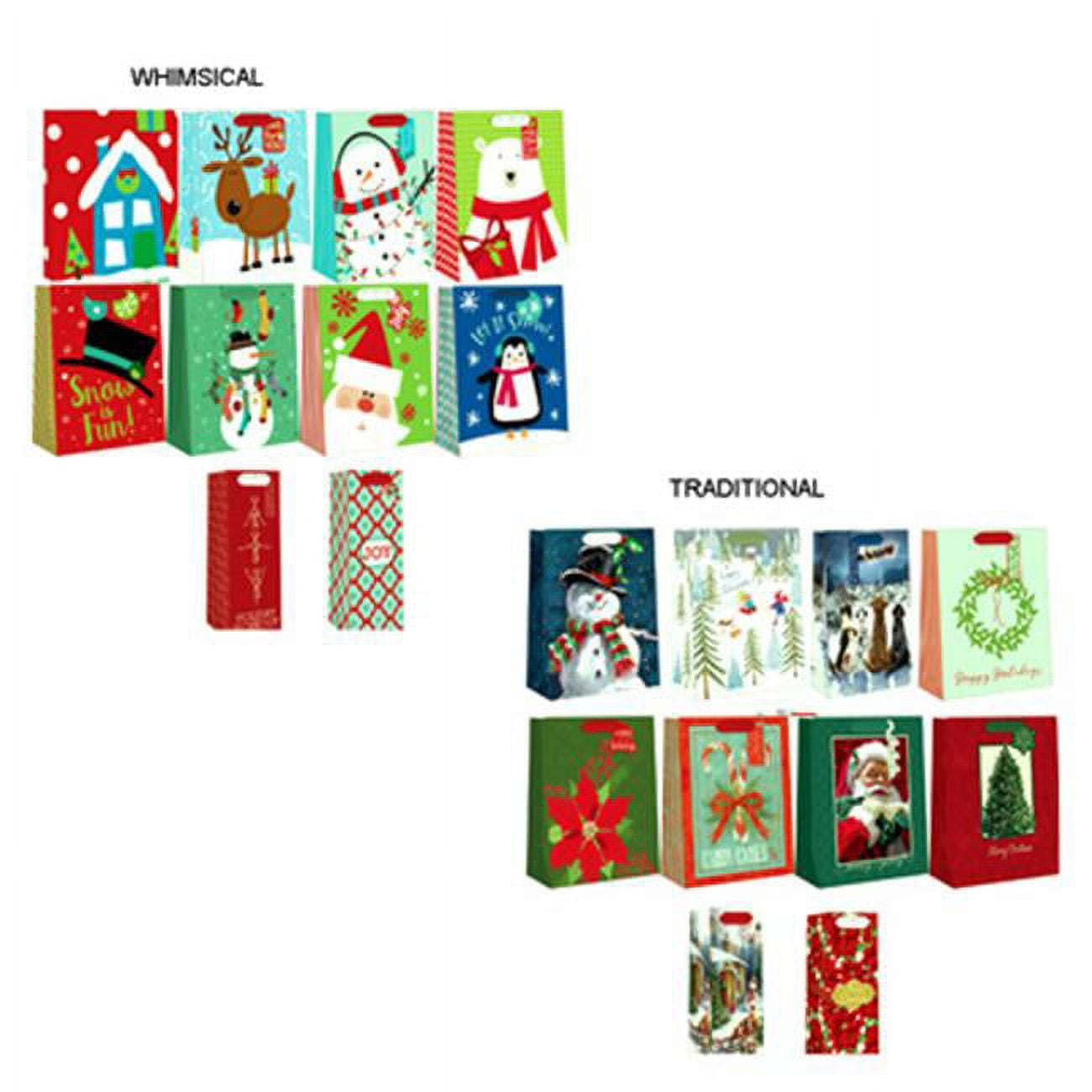 Expressive Design Group Christmas Gift Bag - Walmart.com