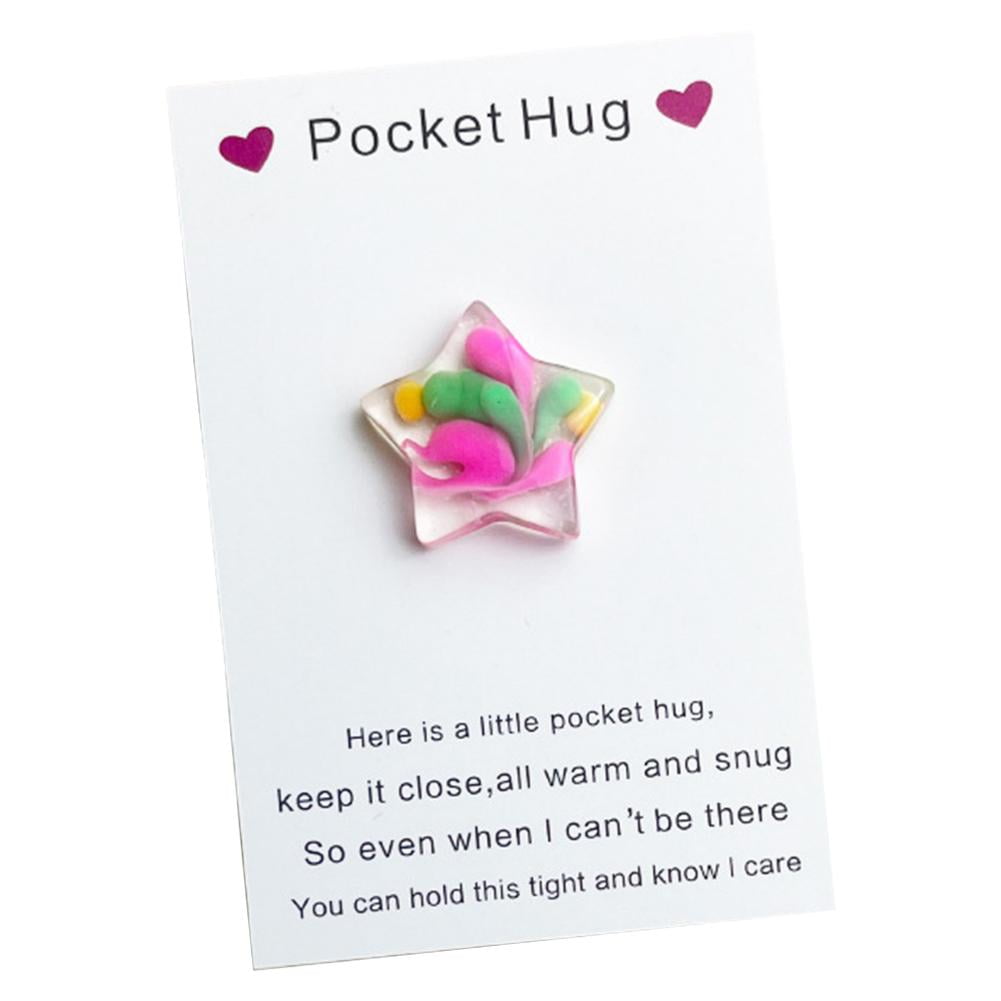 Expressive Poet Hugs Resin Card - A Touching Gift Idea - Walmart.com