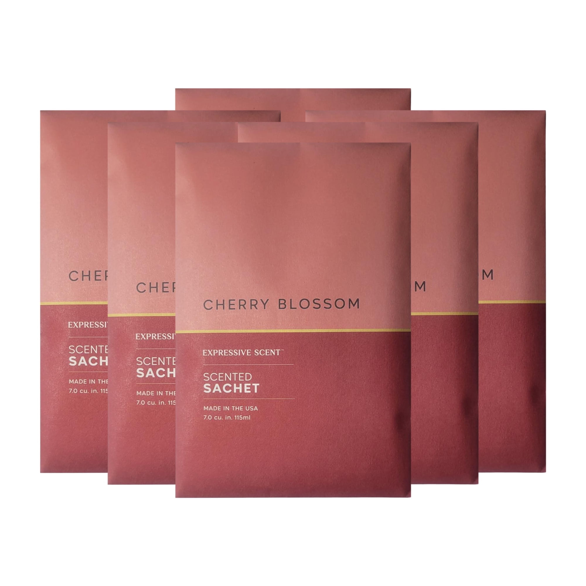 Expressive Scent 6 Pack Cherry Blossom Large Scented Sachet Air ...