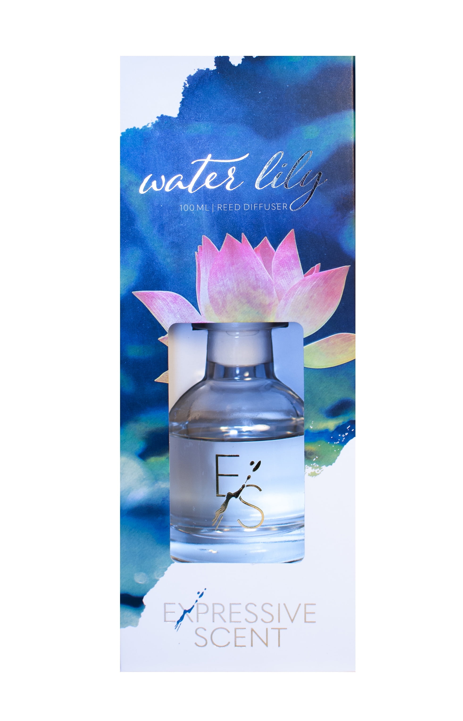 Expressive Scent Reed Diffuser- 100ML DIFFUSER - WATER LILLY - Walmart.com