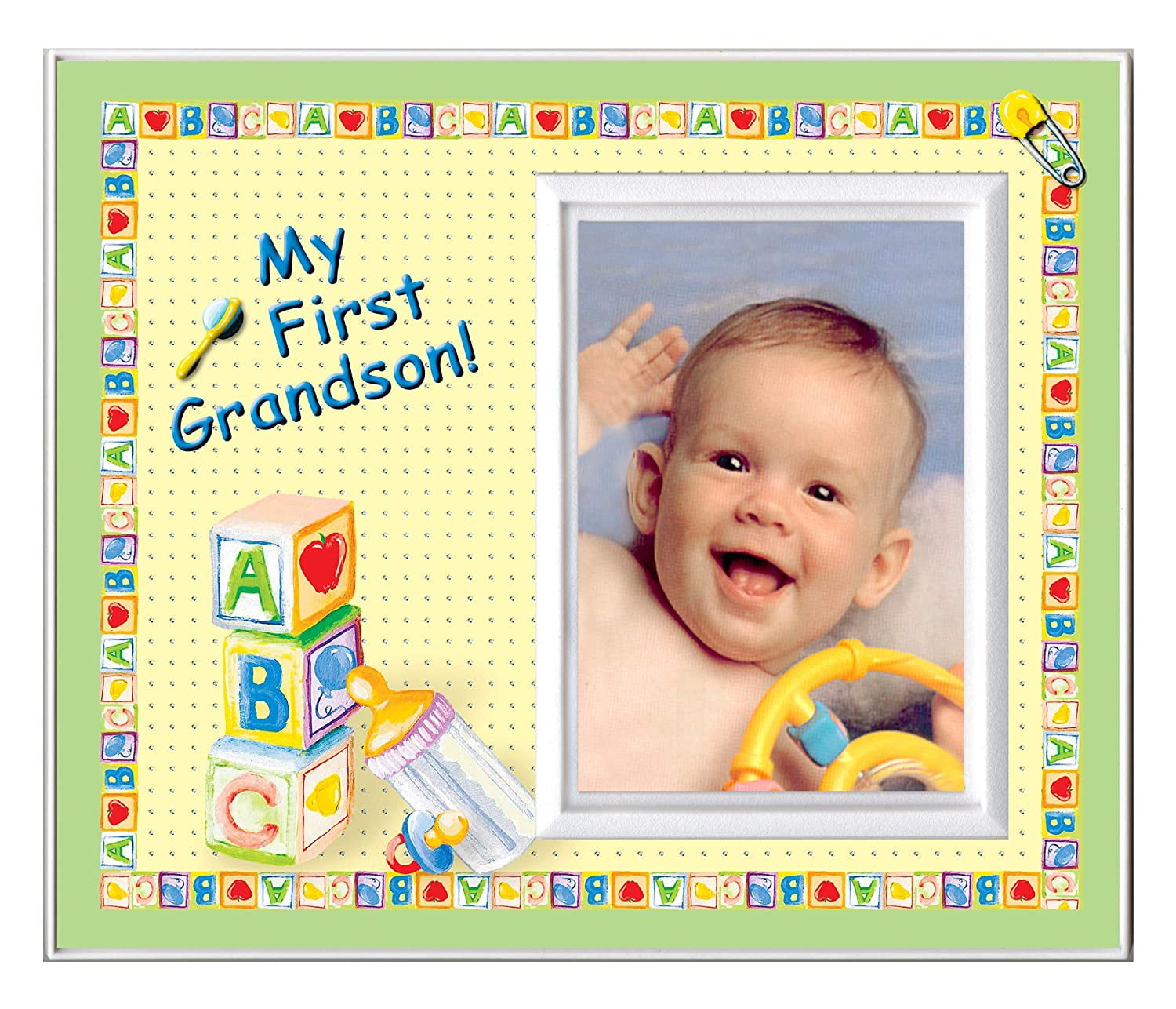 Expressly Yours! "My First Grandson" Picture Frame Keepsake Gift for ...
